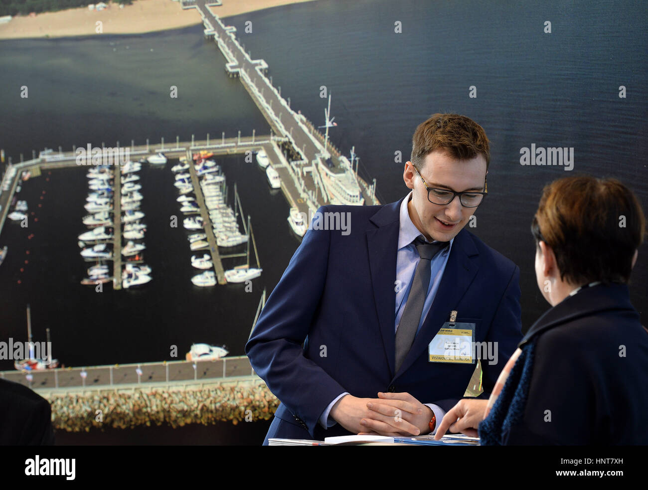 Prague, Czech Republic. 16th Feb, 2017. Central European trade fair of ...