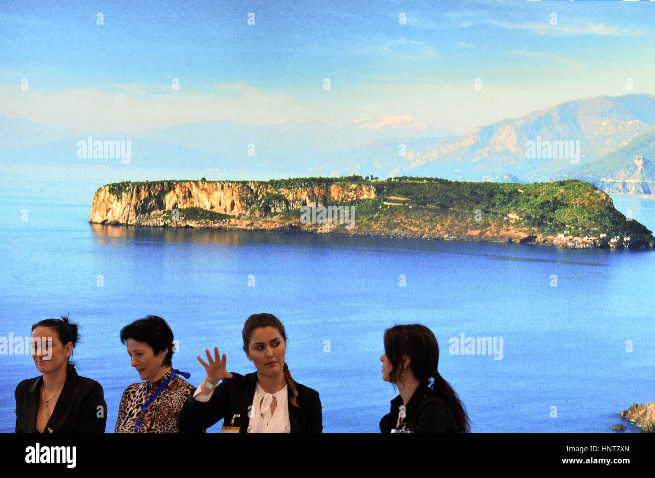 Prague, Czech Republic. 16th Feb, 2017. Central European trade fair of ...