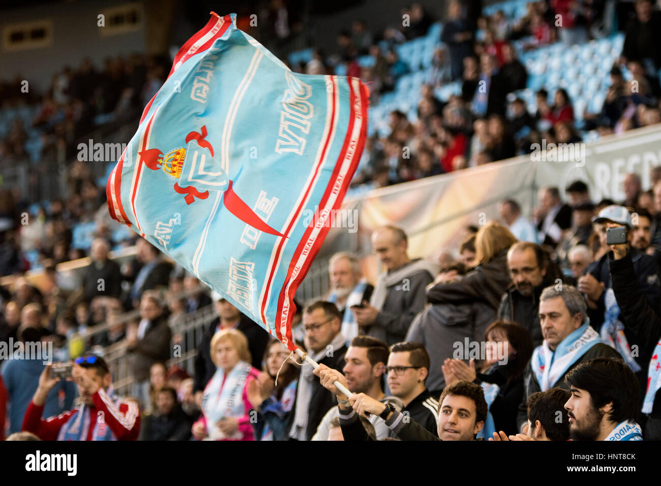 Celta vigo balaídos flag hi-res stock photography and images - Alamy