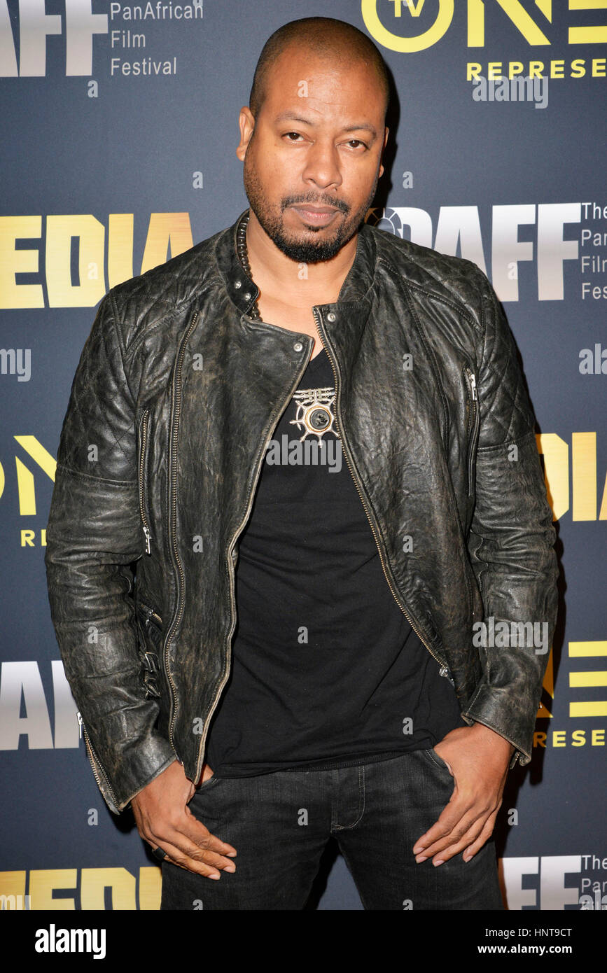 LOS ANGELES, CA- FEBRUARY 15: Morocco Omari at the "Media" Movie ...