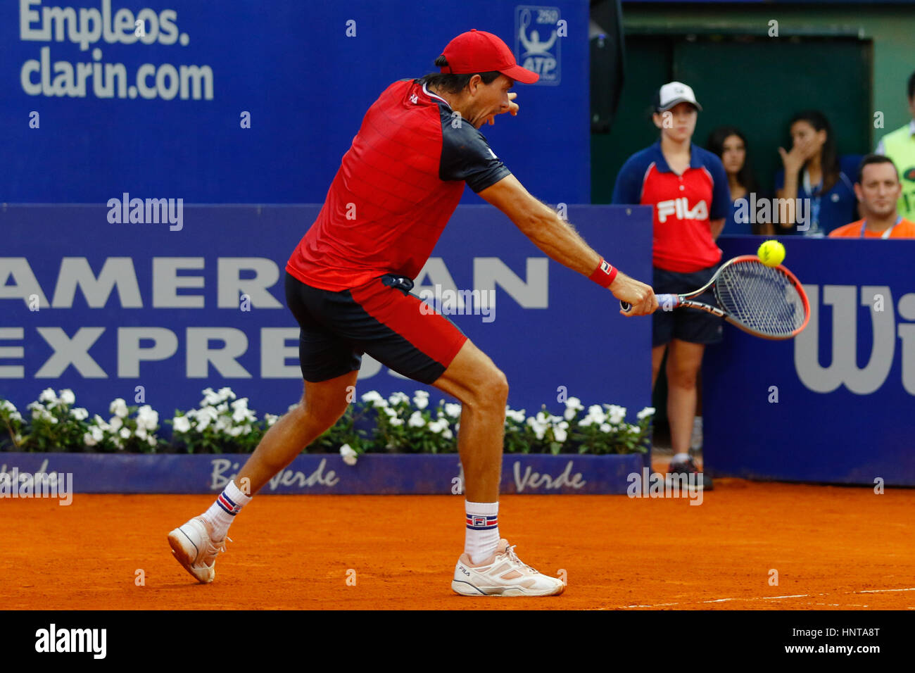 Buenos Aires, Argentina. 16th February 2017. Argentinian player Carlos ...