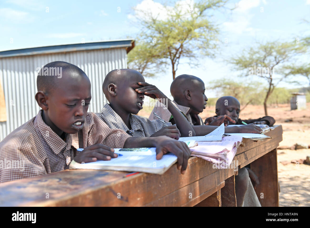 Kenya school classroom students hi-res stock photography and images - Alamy