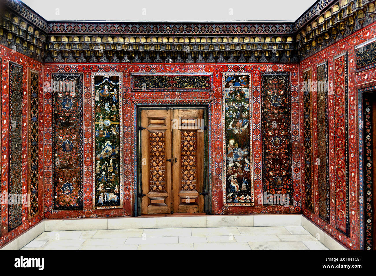 Aleppo room wall cladding architectural hi-res stock photography and ...