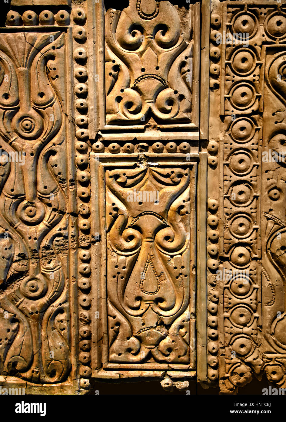 Samarra stucco Iraq, Residence of the caliphs 221-279 H/836-892 AD ...