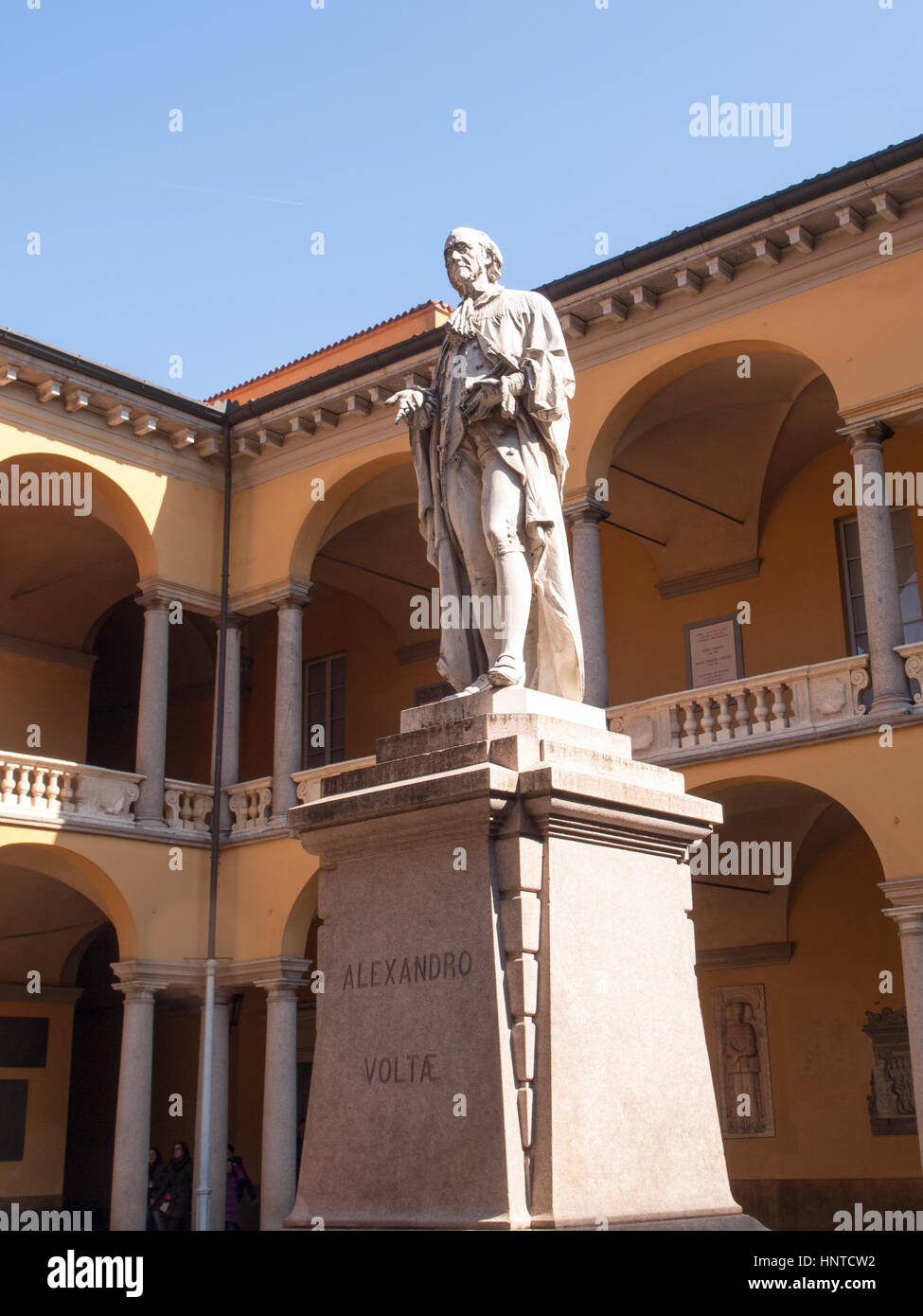 Alessandro volta pavia hi-res stock photography and images - Alamy