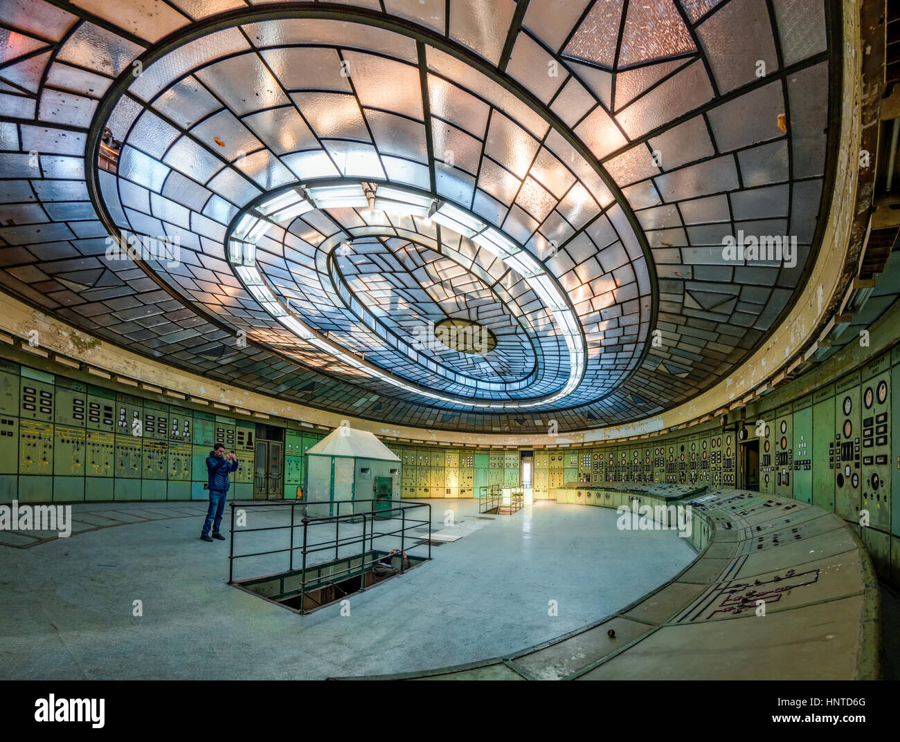 Abandoned power plant in Budapest, Hungary Stock Photo - Alamy