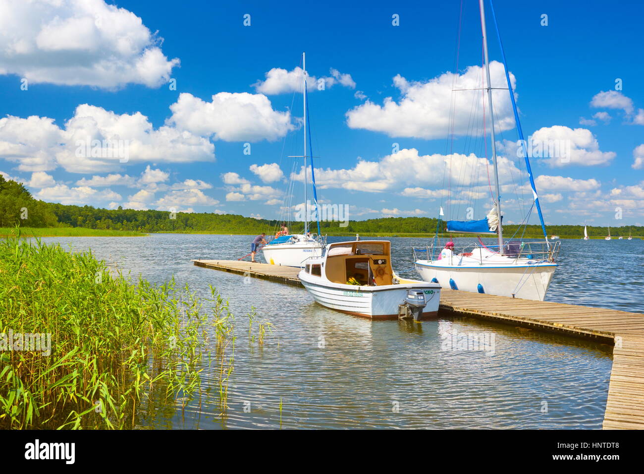 Sailing in masuria hi-res stock photography and images - Alamy