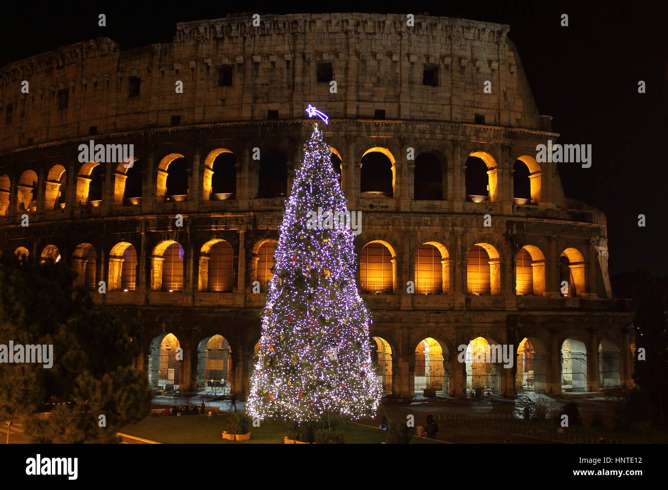 Colosseum rome top view hi-res stock photography and images - Alamy