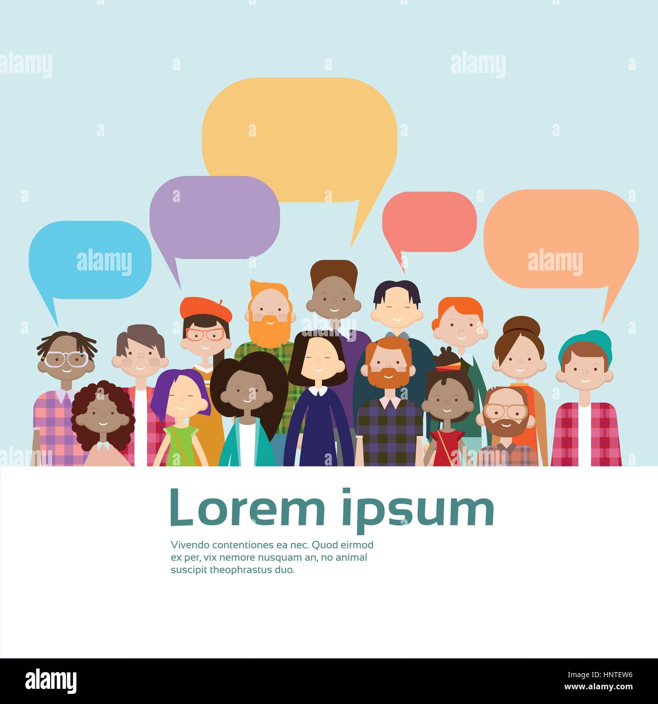 Diverse group people colorful bubble hi-res stock photography and ...