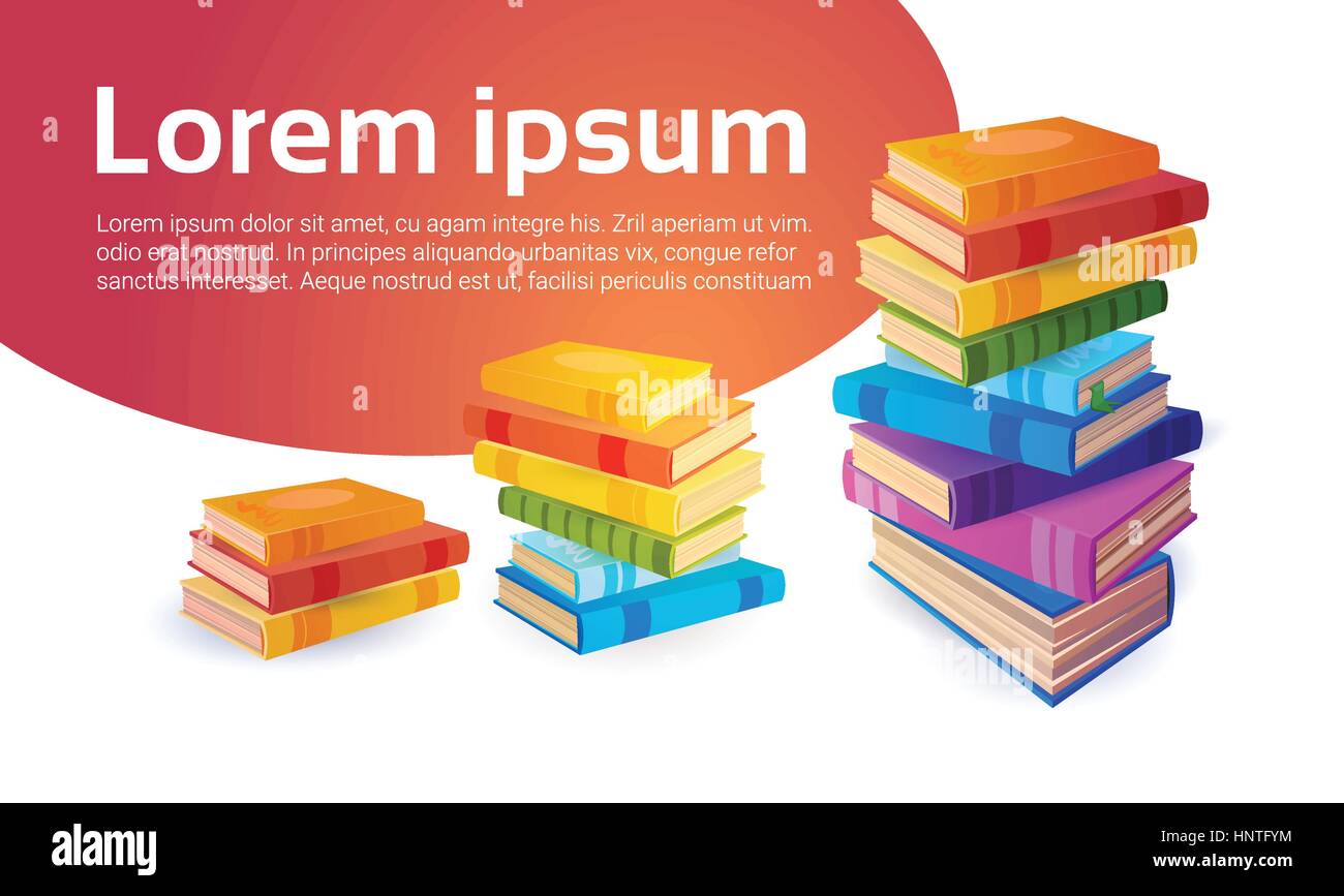 Books Stack School Education Concept Stock Vector Image & Art - Alamy