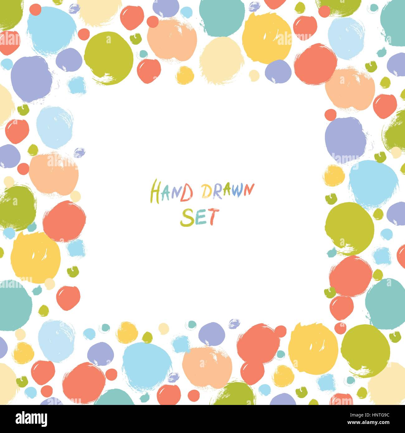 Colorful abstract frame Stock Vector Image & Art - Alamy