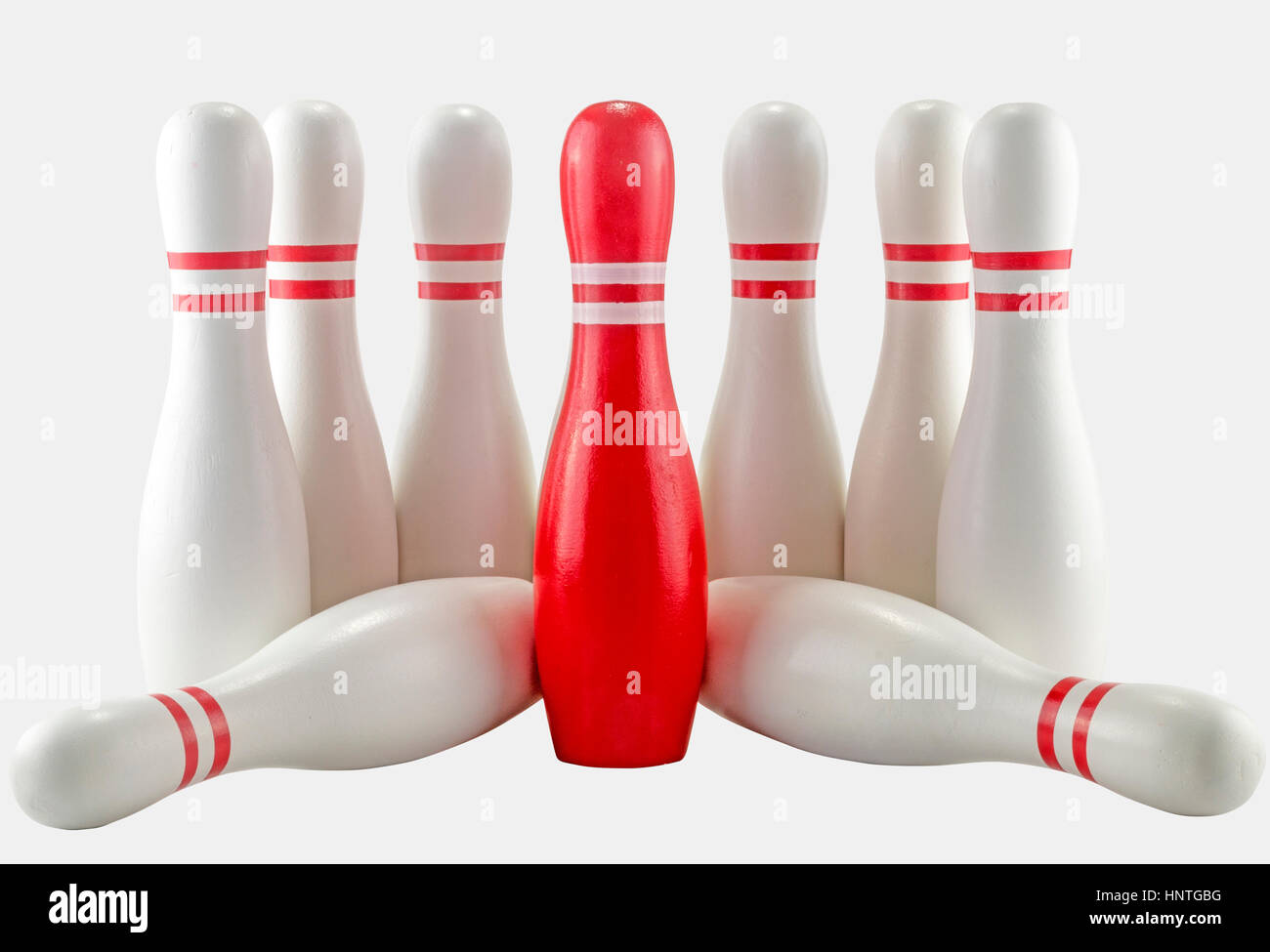 Bowling pins isolated hi-res stock photography and images - Alamy