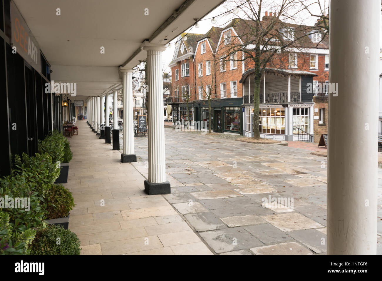 The pantiles area hi-res stock photography and images - Alamy
