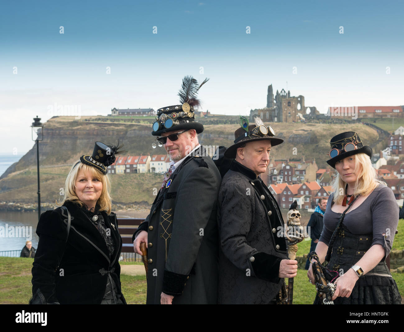 Whitby Steampunk weekend Stock Photo - Alamy