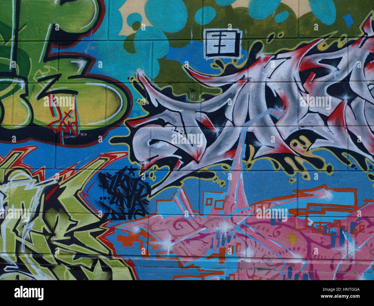 Graffiti fresco hi-res stock photography and images - Alamy