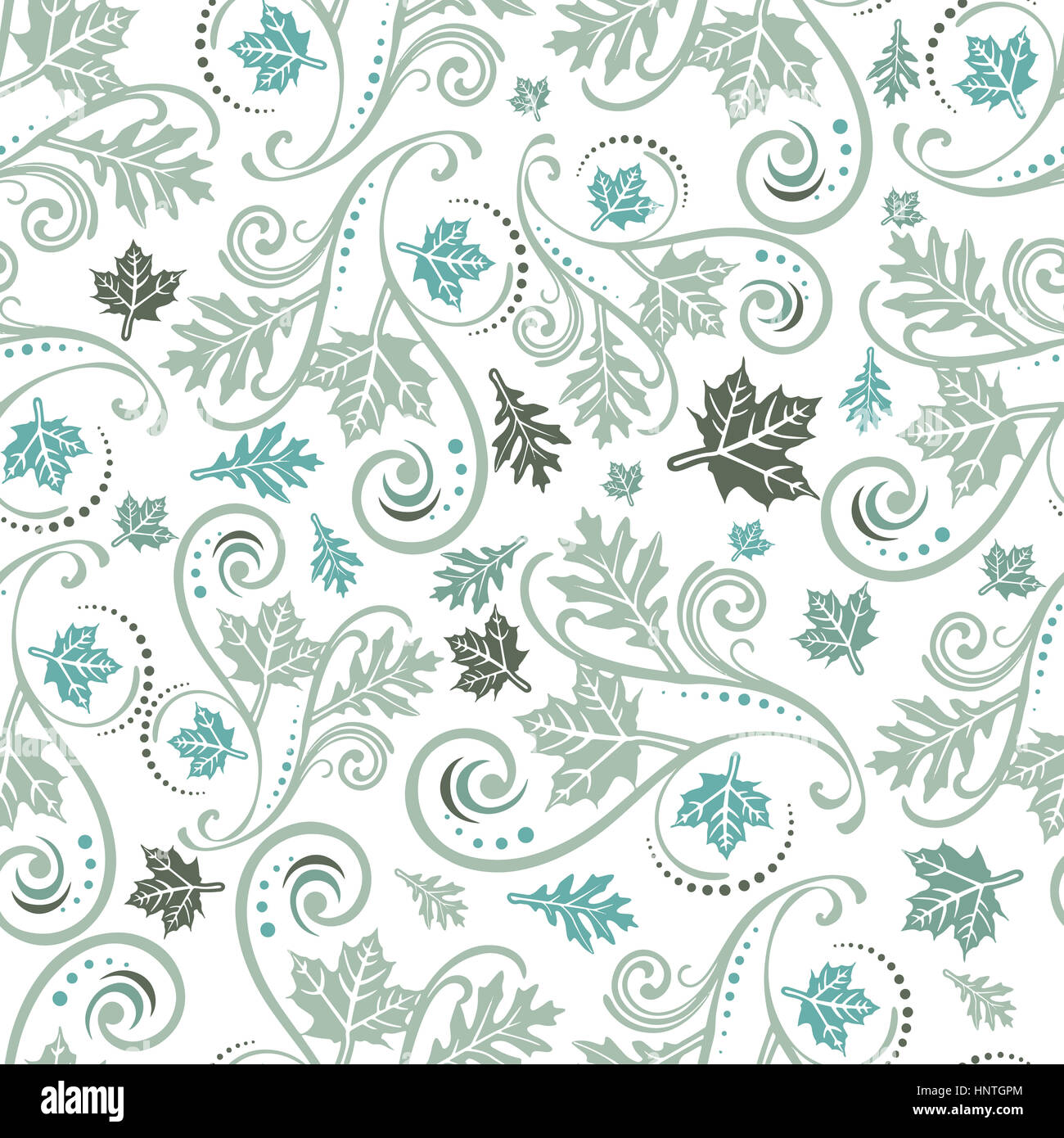 Seamless repeating floral pattern.Vector Stock Photo - Alamy