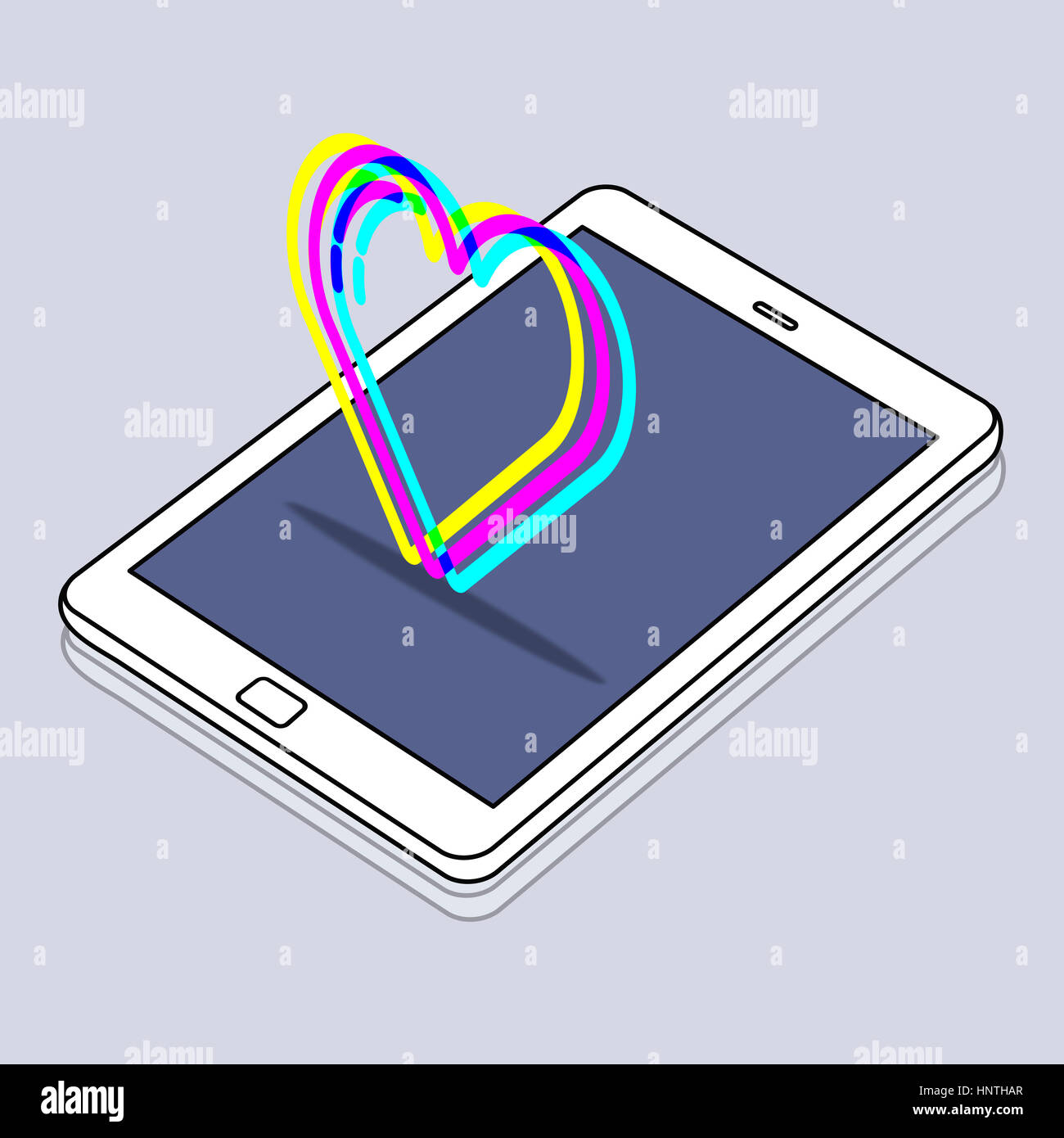 Technology Gadget Application Icons Signs Concept Stock Photo - Alamy