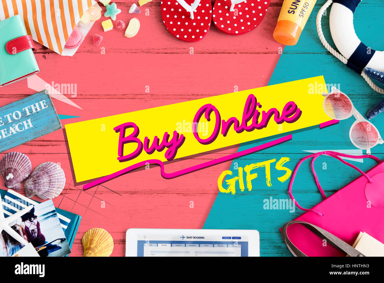 Online Shopping Cart E-Commers Concept Stock Photo - Alamy