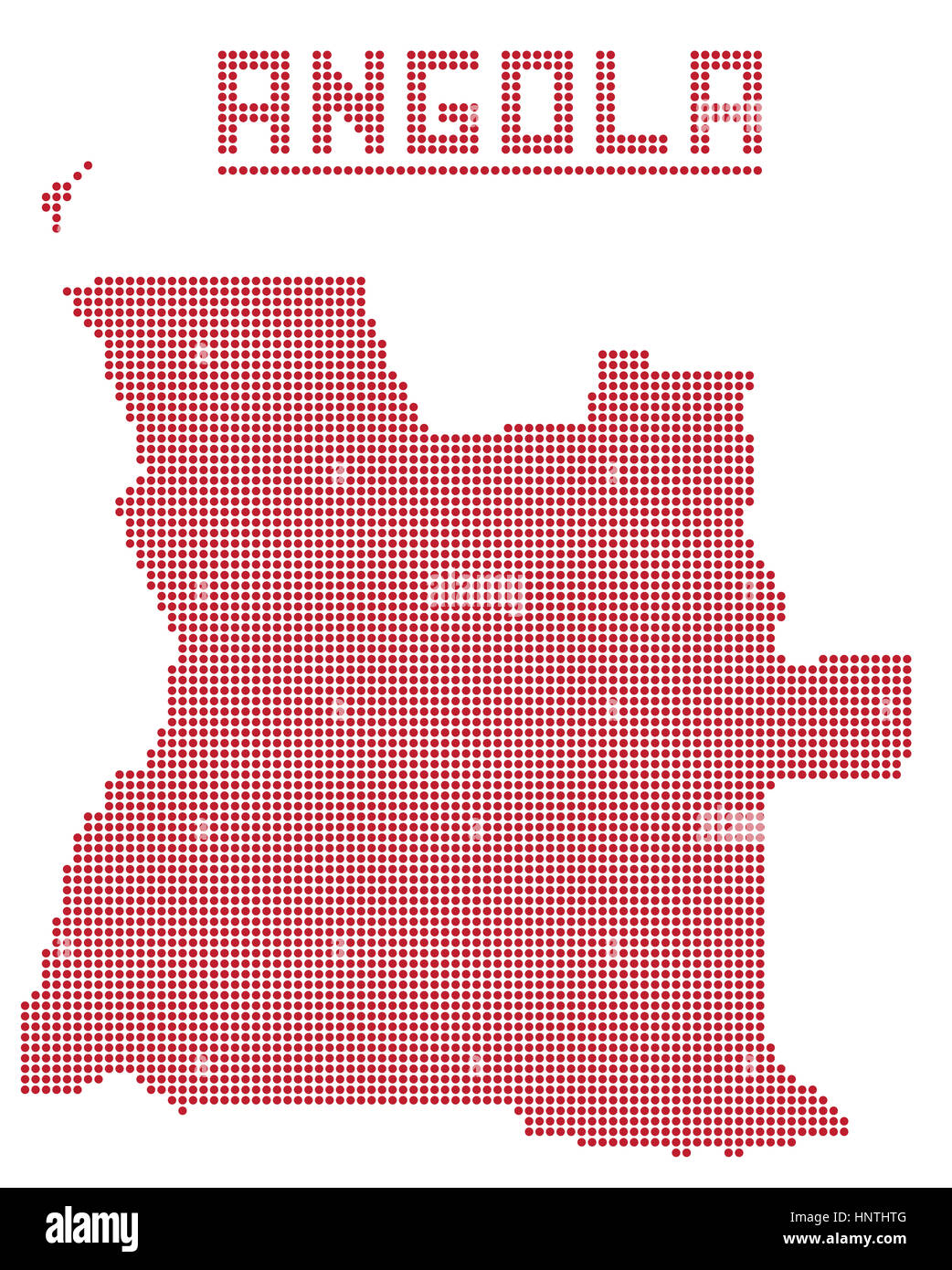 Map of angola hi-res stock photography and images - Alamy