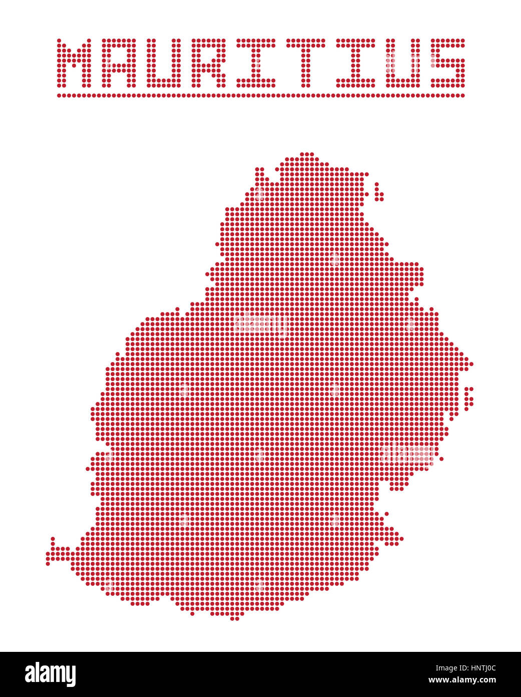 Mauritius map Cut Out Stock Images & Pictures - Alamy
