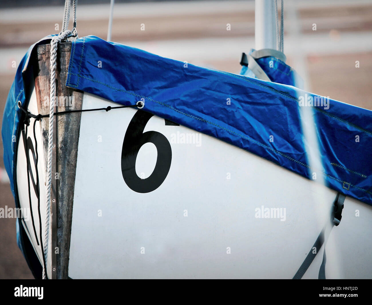 Sailboat Close Up Stock Photo - Alamy