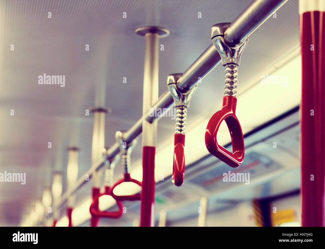 Bus hand rail hi-res stock photography and images - Alamy