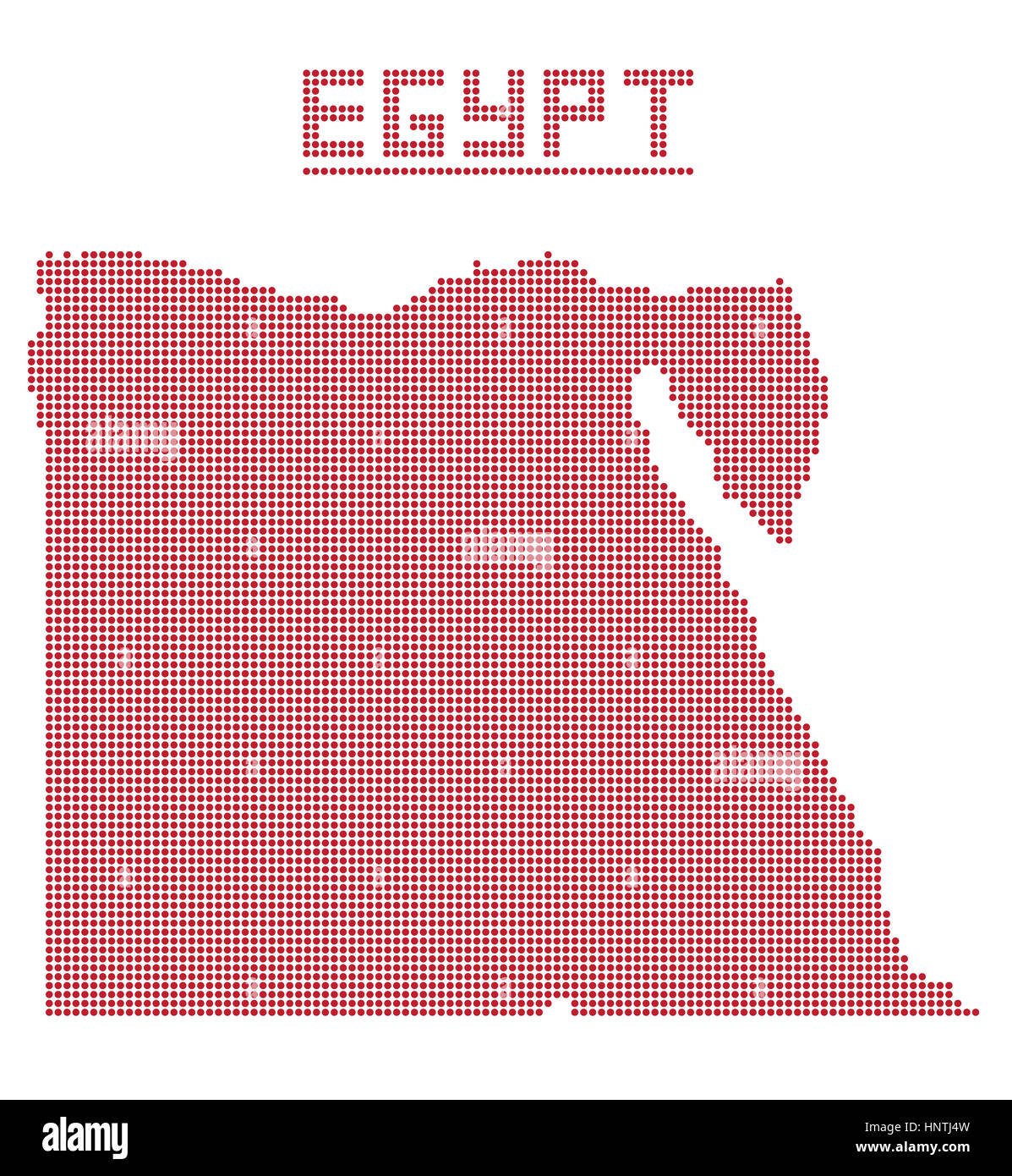 Map of egypt coast hi-res stock photography and images - Alamy