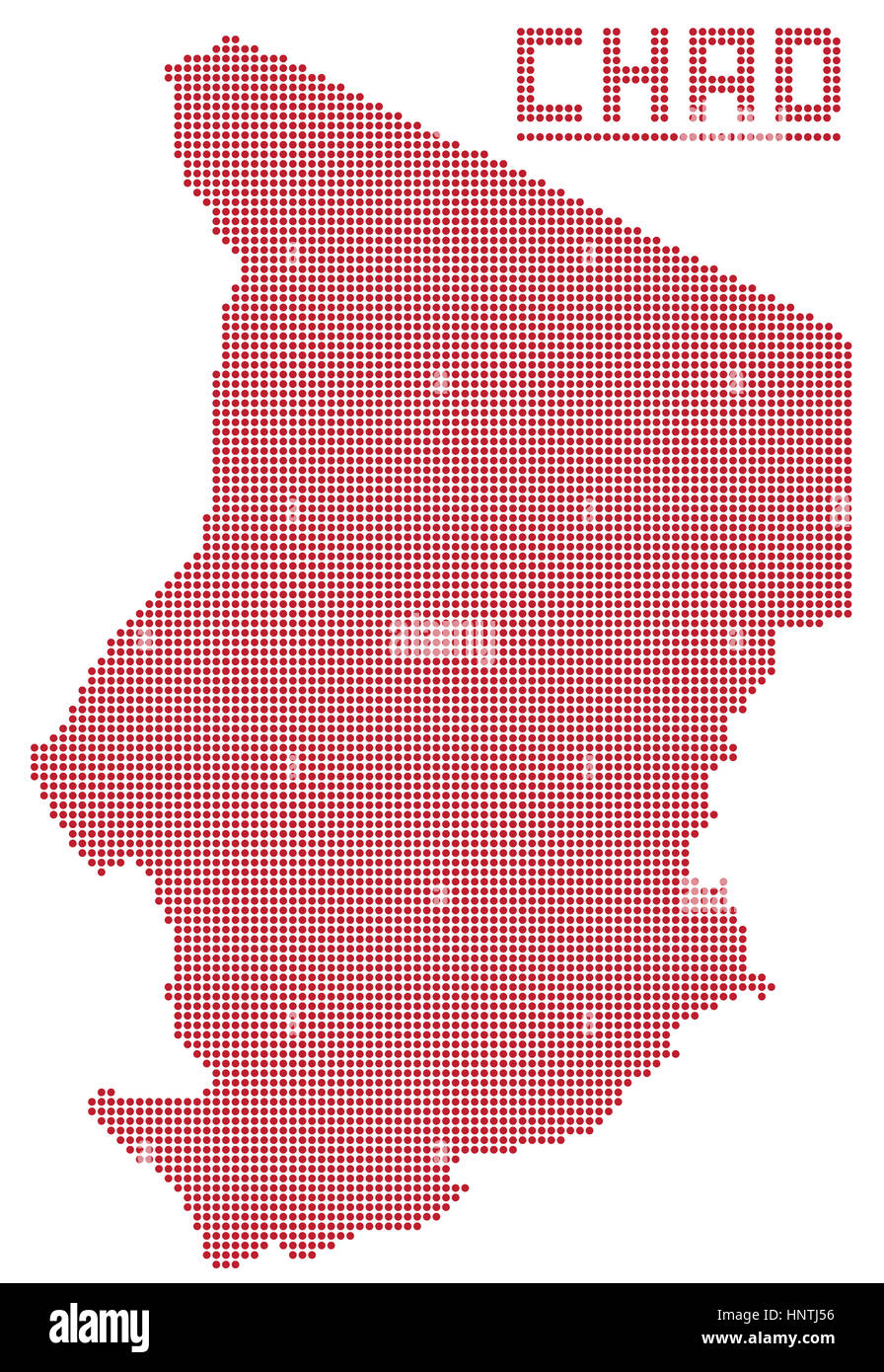 Chad map Cut Out Stock Images & Pictures - Alamy