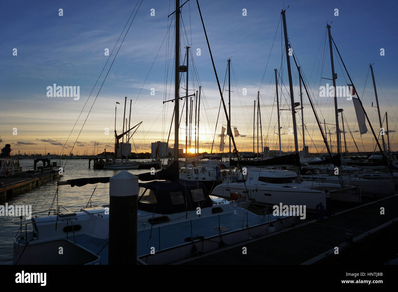 Pier Port Boat Ocean Sea Shore Summer Water Stock Photo - Alamy