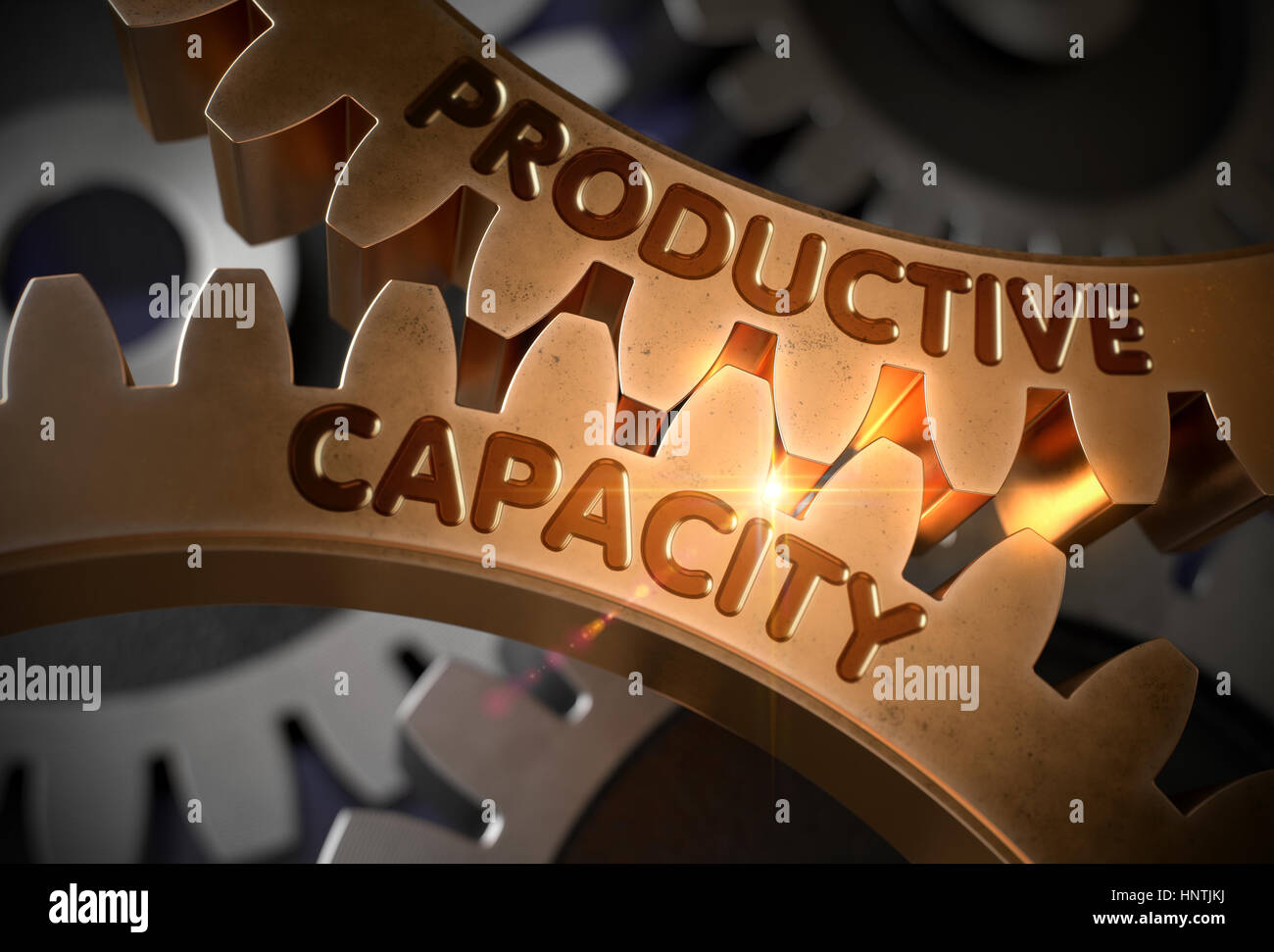 Productive Capacity. 3D Stock Photo - Alamy