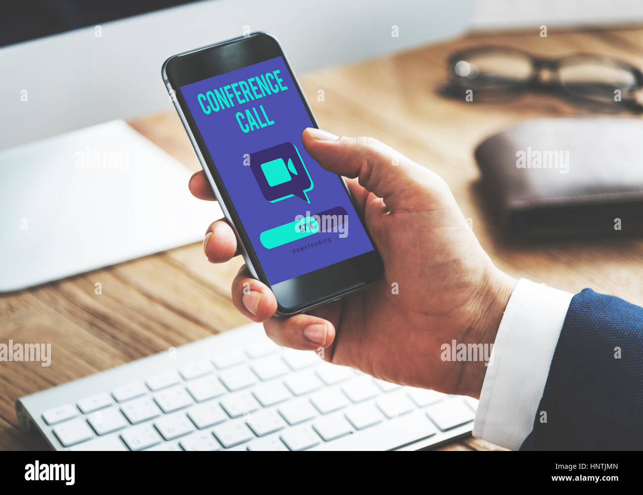 Conference Call Global Communication Connection Technology Concept ...