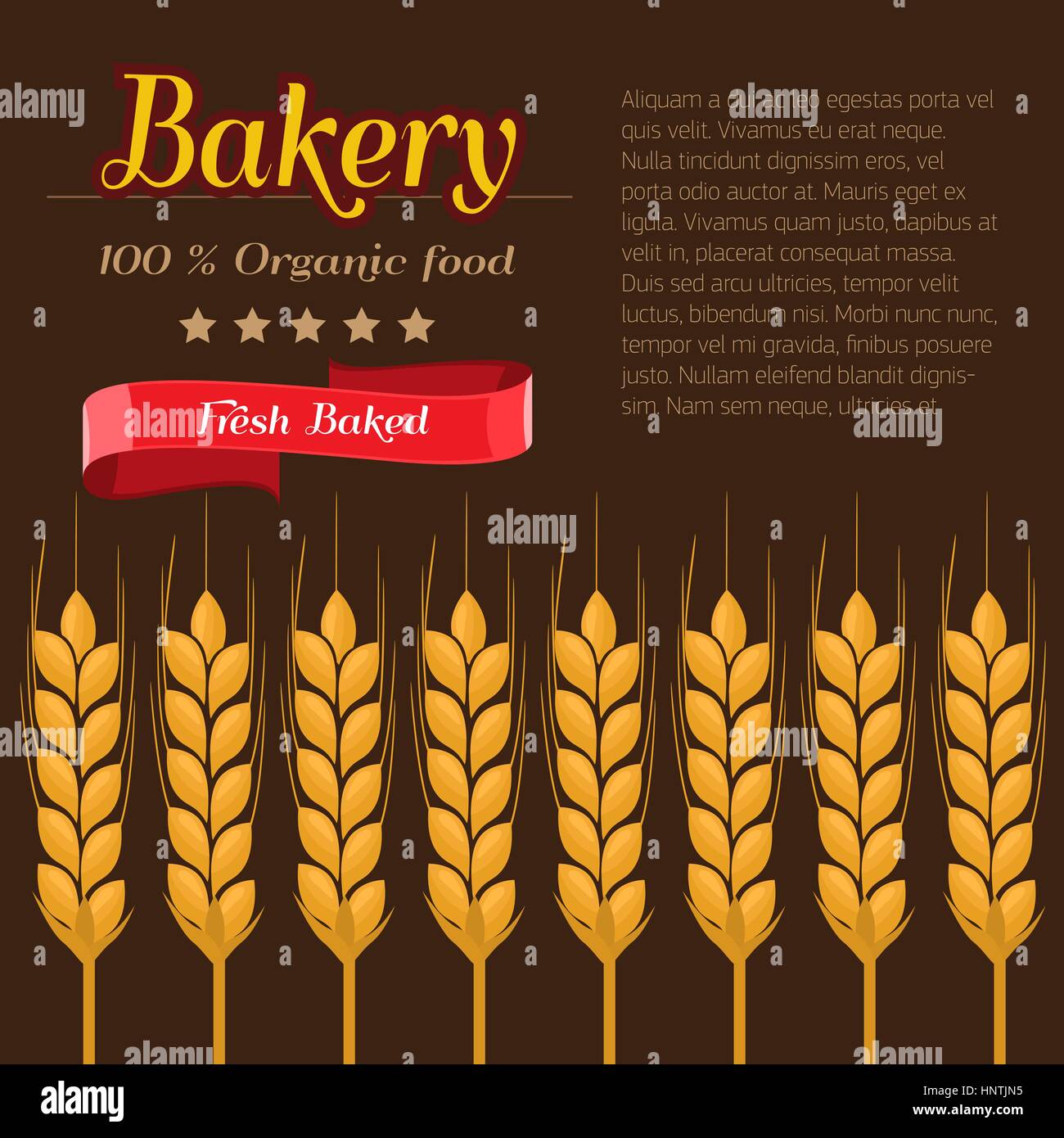 Package design for Bakery. Flat and solid color design vector ...