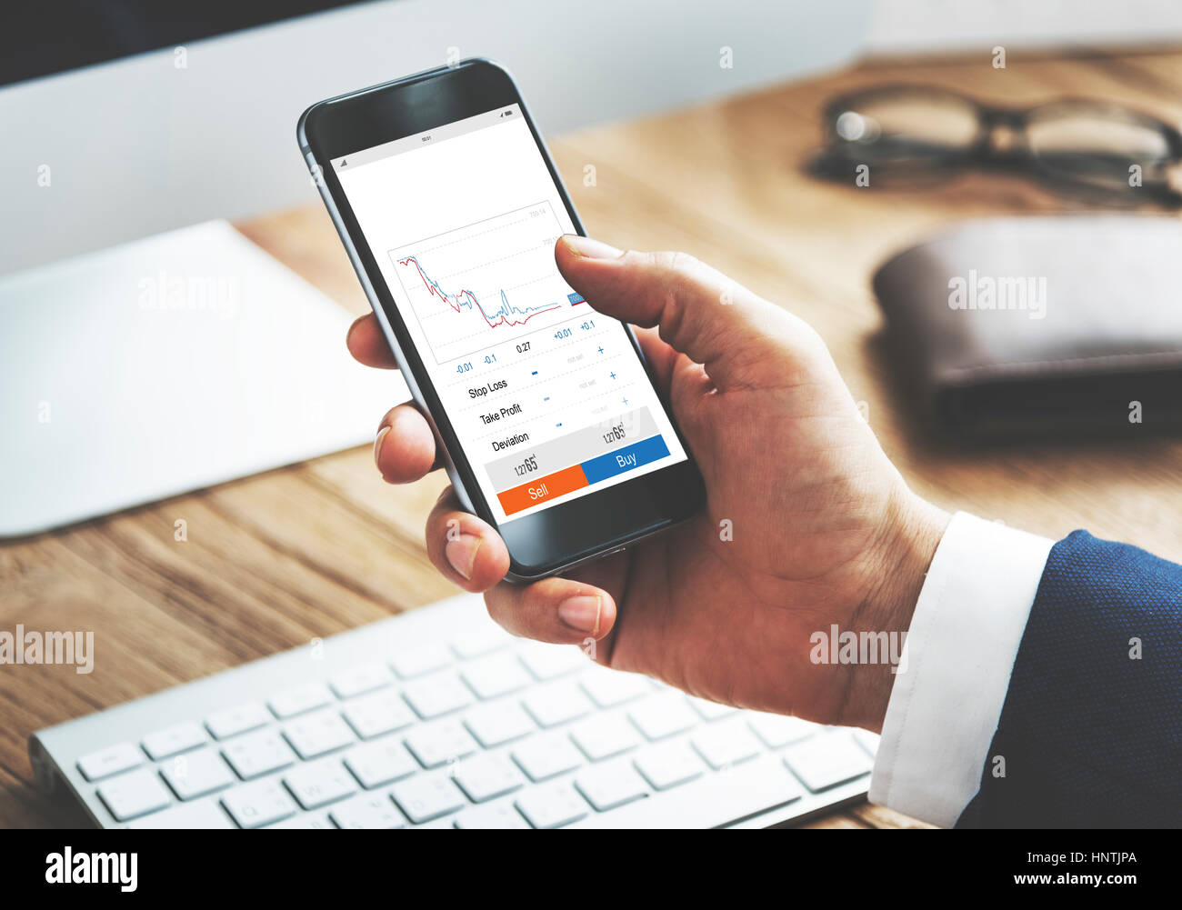 Forex Trade Graph Chart Concept Stock Photo - Alamy