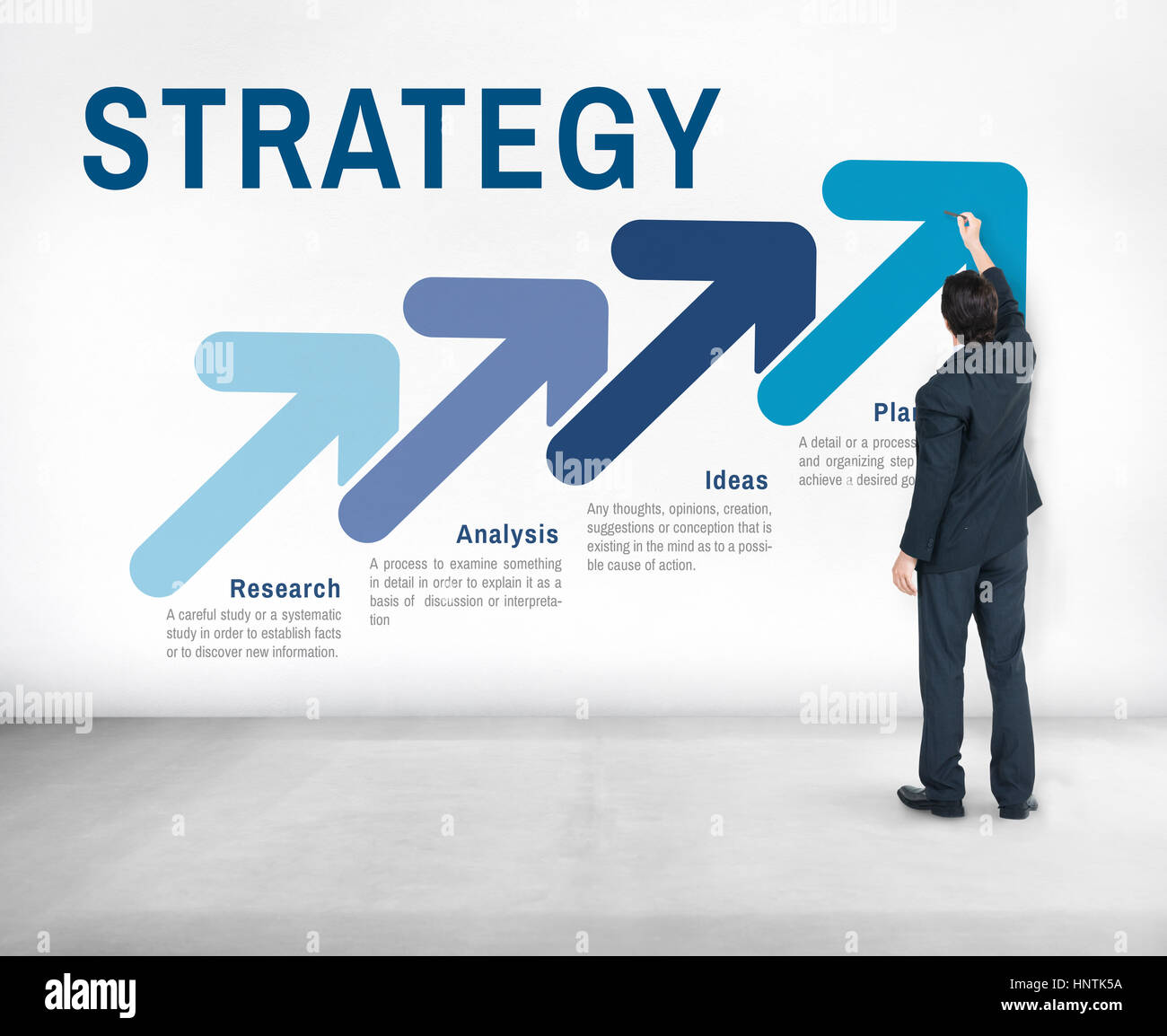 Strategy Business Planning Analysis Concept Stock Photo - Alamy