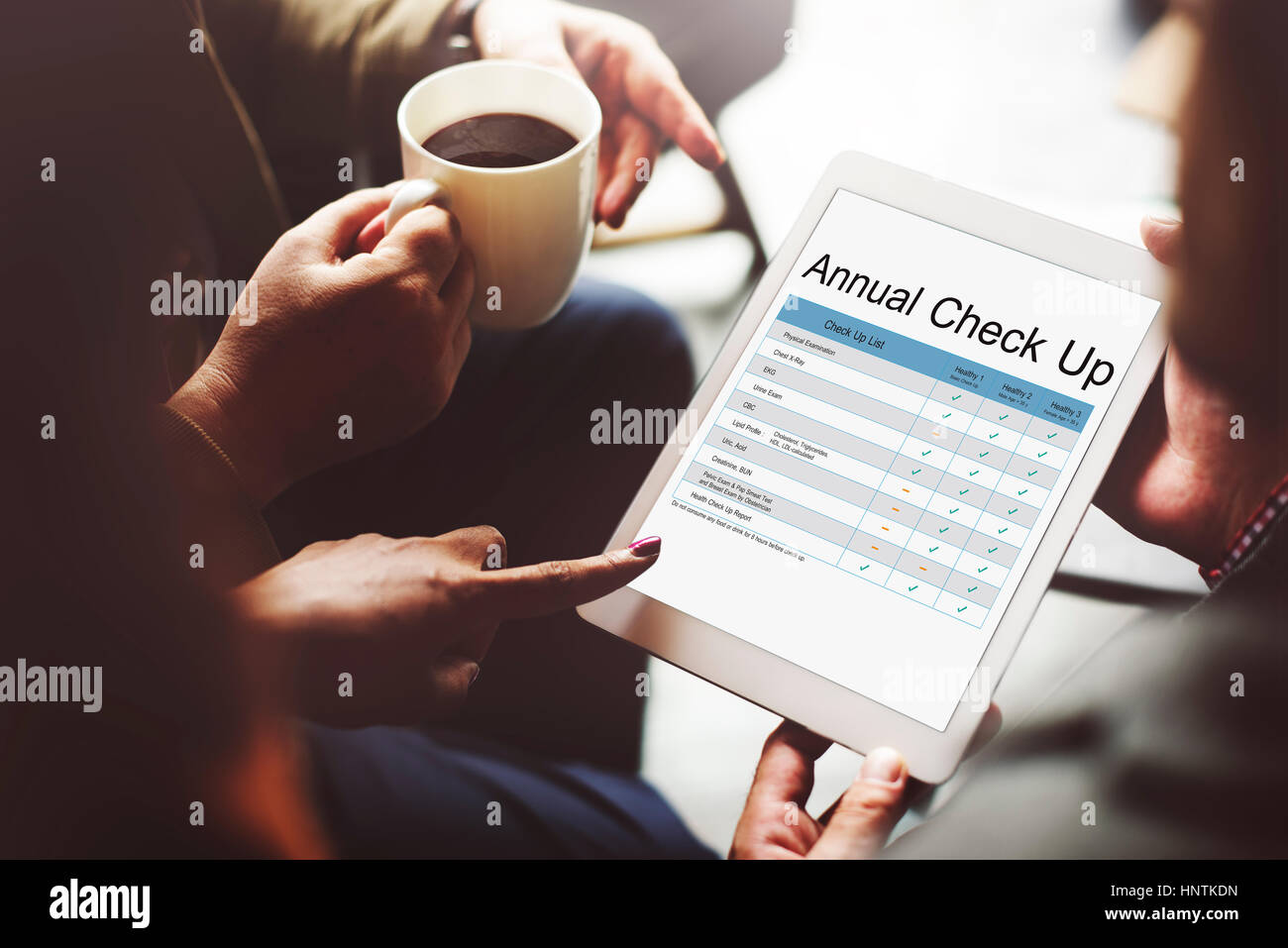 Annual Health Check Up Lifestyle Stock Photo - Alamy