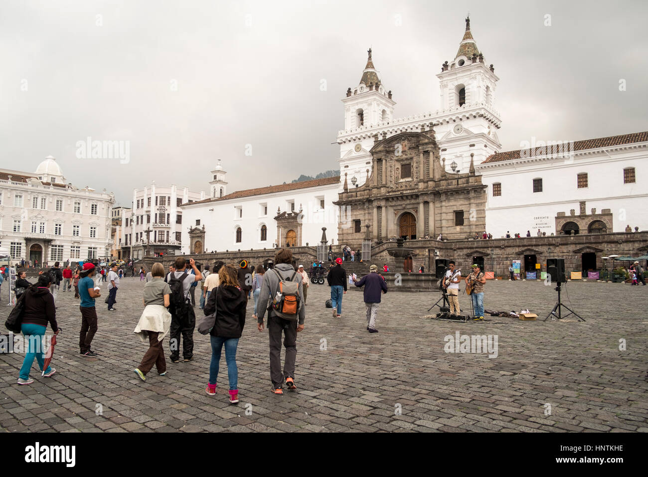 Monasterio de san francisco de quito hi-res stock photography and ...