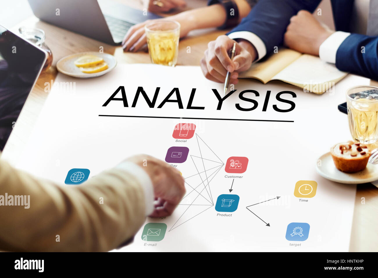 Process flow icon hi-res stock photography and images - Alamy