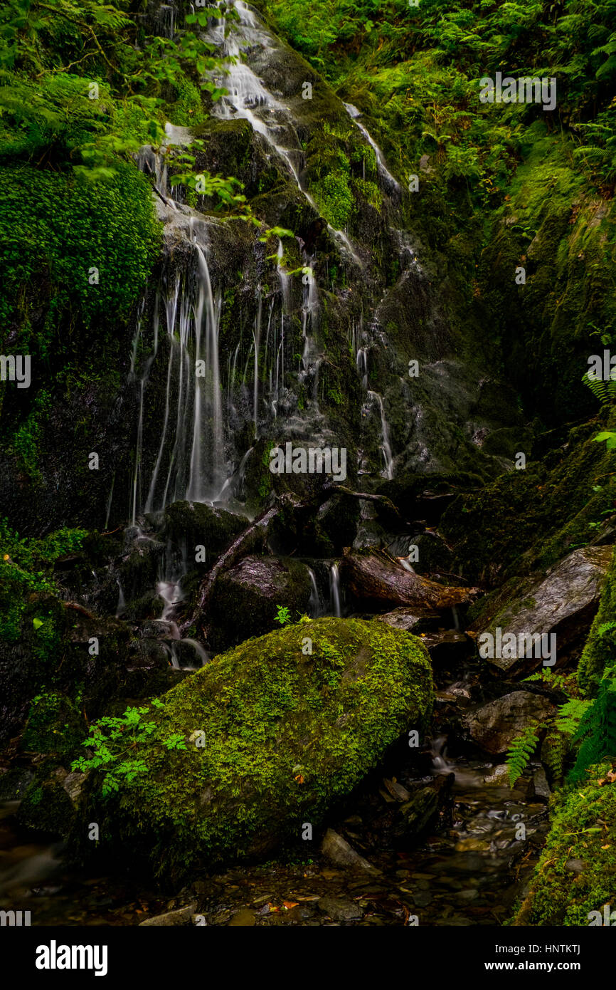 Welsh waterfall hi-res stock photography and images - Alamy