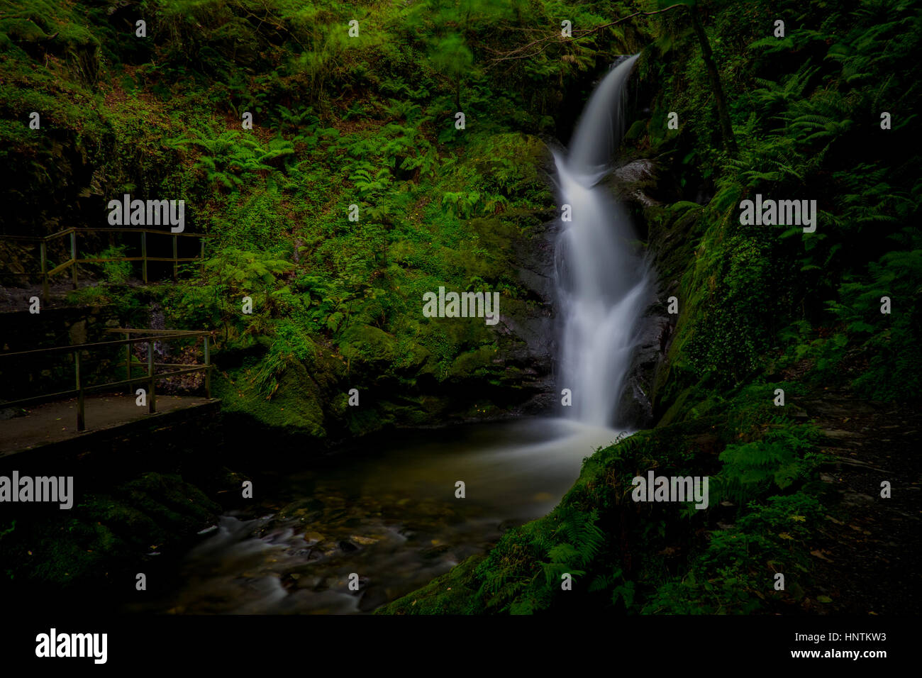 Welsh waterfall hi-res stock photography and images - Alamy