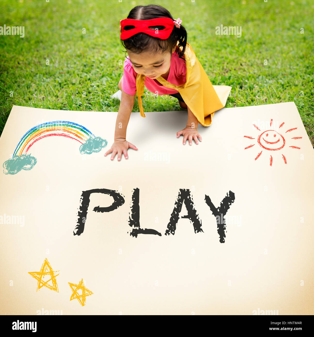 Kids Childhood Enjoy Fun Play Activity Concept Stock Photo - Alamy