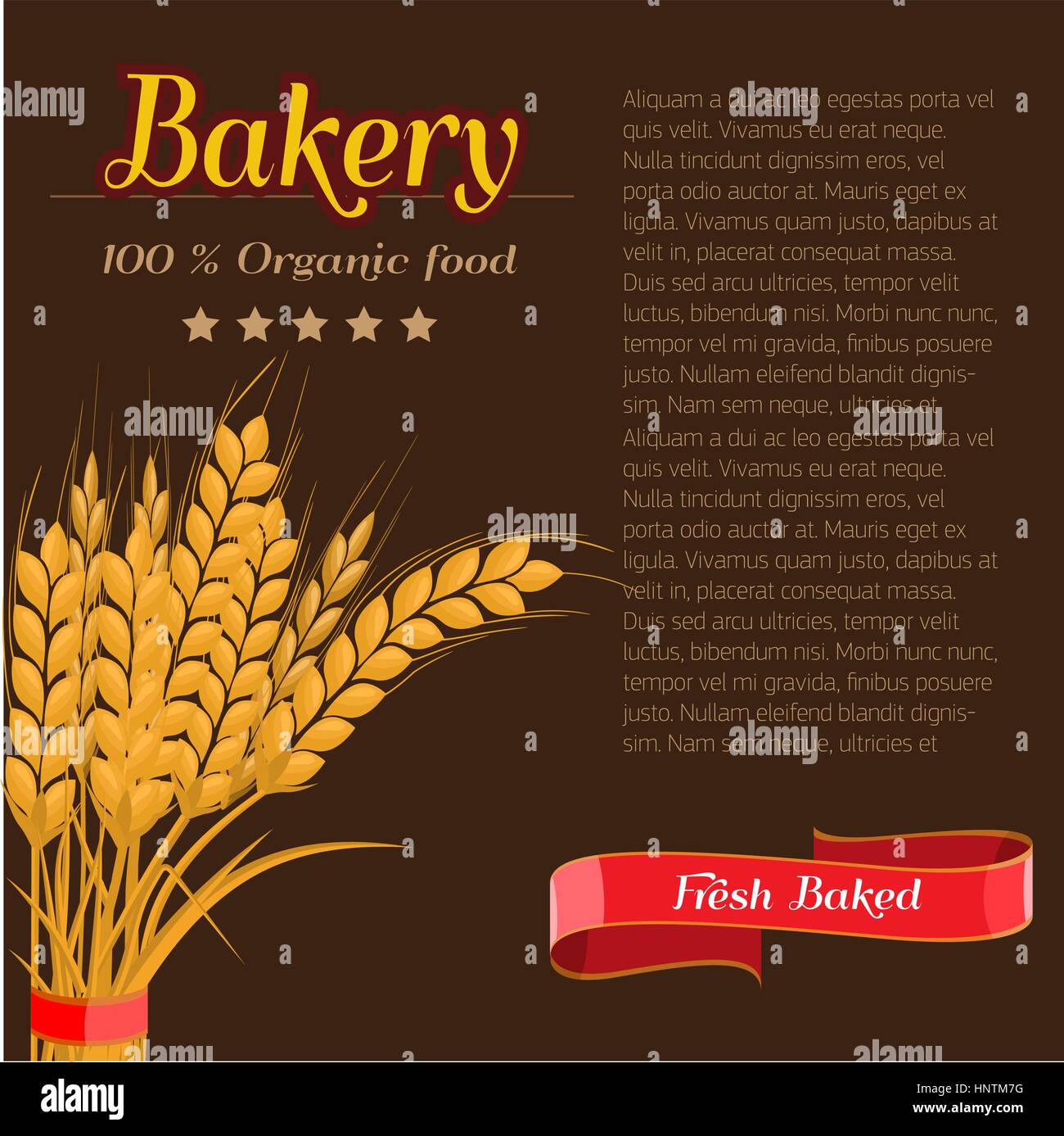 Package design for Bakery. Flat and solid color design vector ...