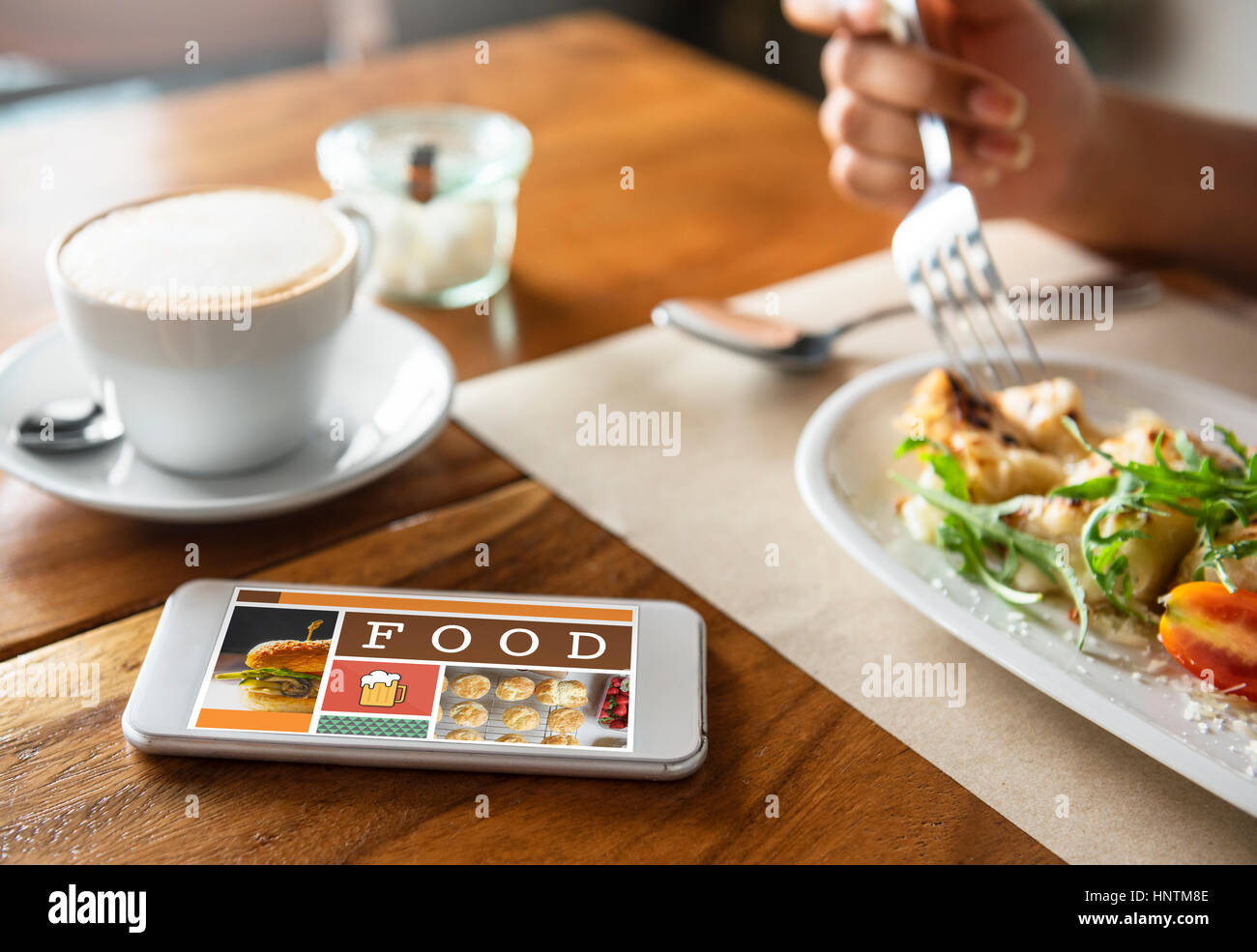 Food Menu Appetite Cuisine Concept Stock Photo - Alamy