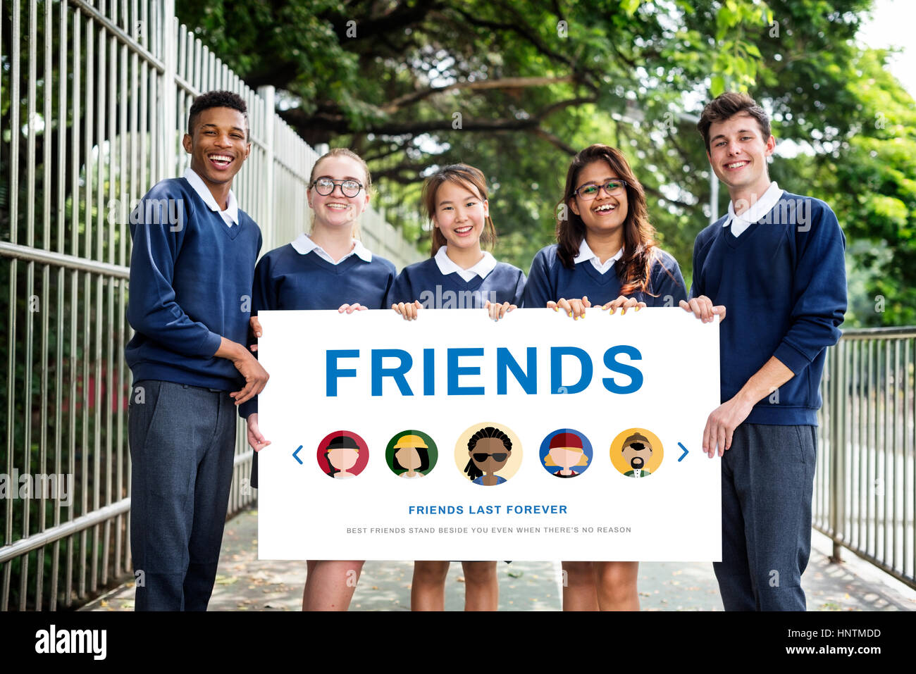 Friends Friendship Community Relationship Concept Stock Photo - Alamy