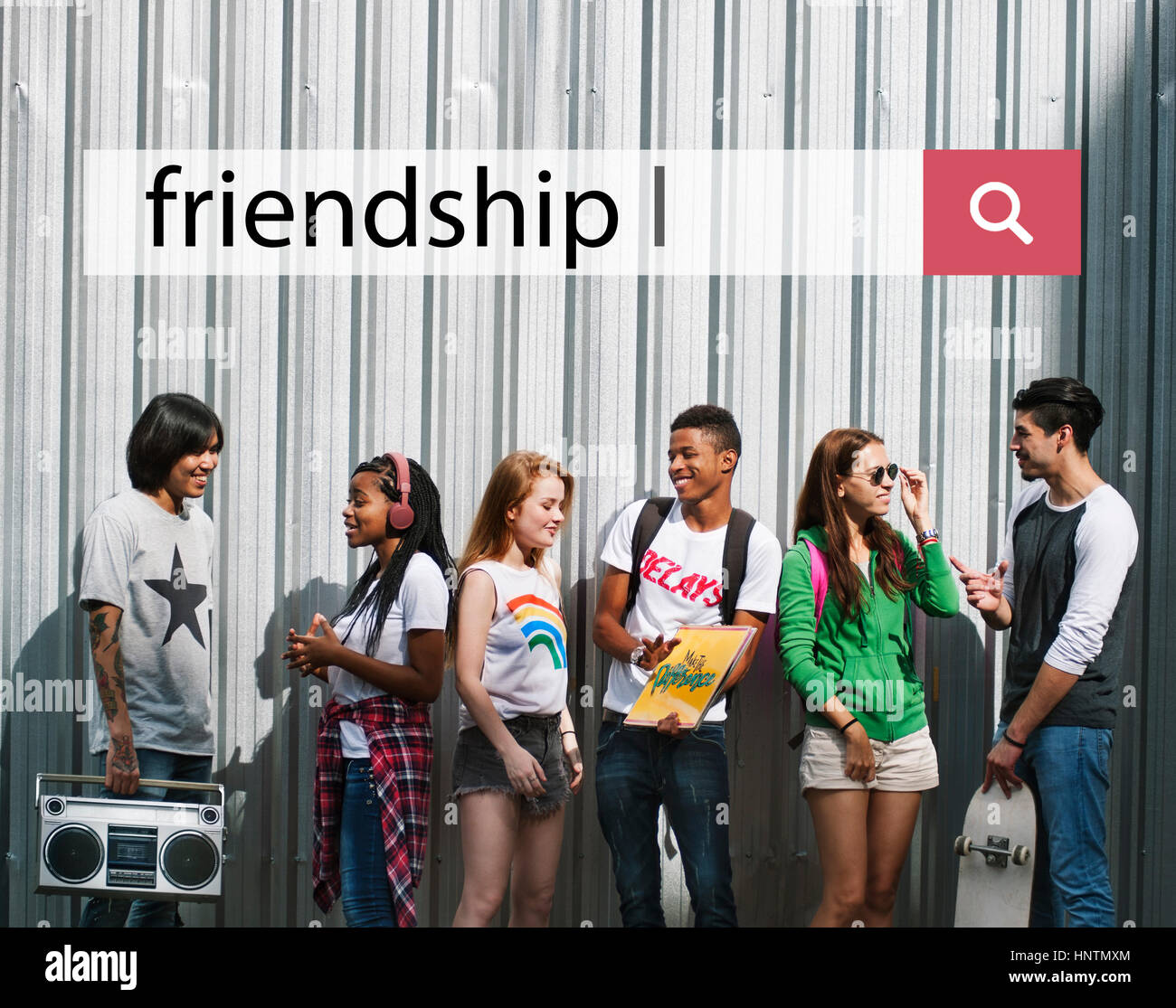 Friendship Together Music Entertainment Enjoyment Concept Stock Photo ...