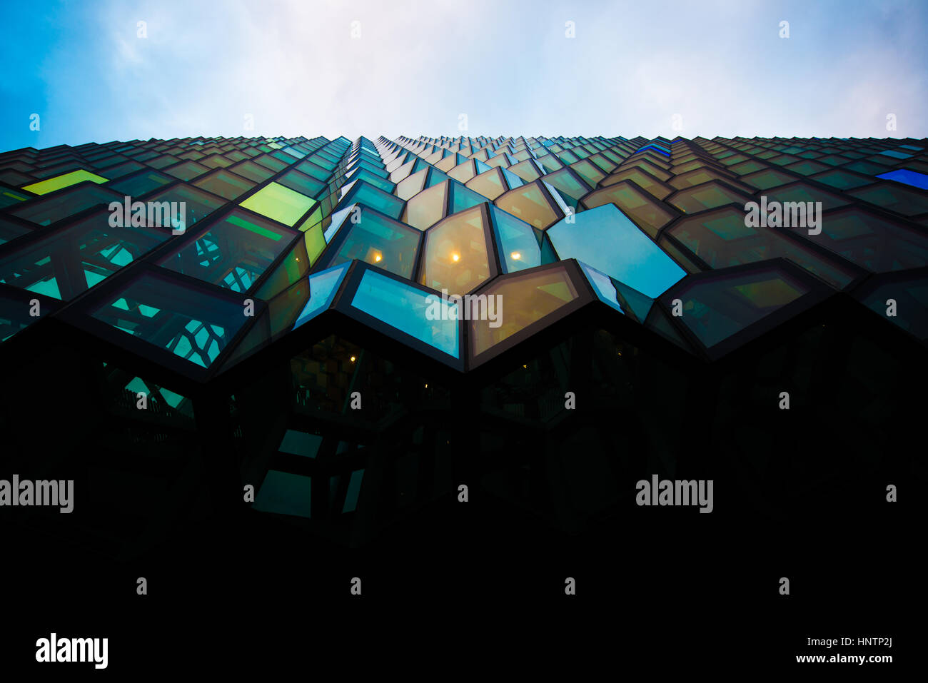 Reykjavik Glass Building Stock Photo - Alamy