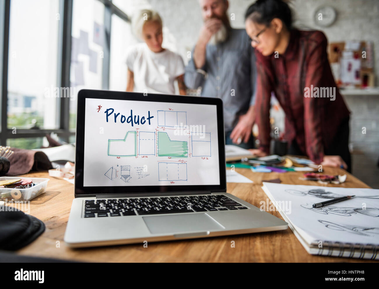 Assemble Manufacturing Production Business Pattern Stock Photo - Alamy