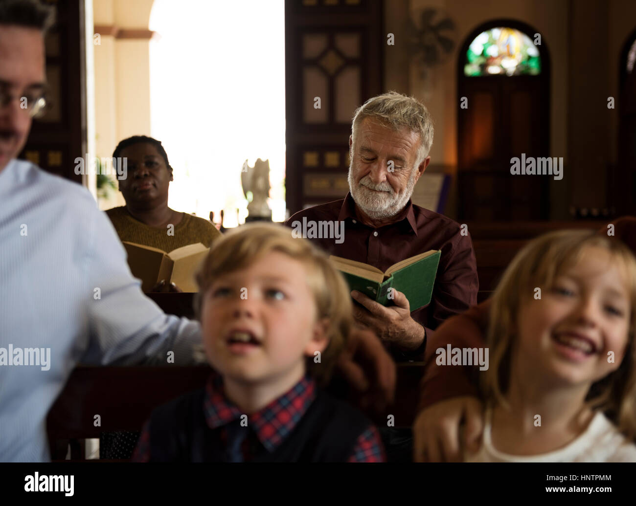 Church People Believe Faith Religious Stock Photo - Alamy