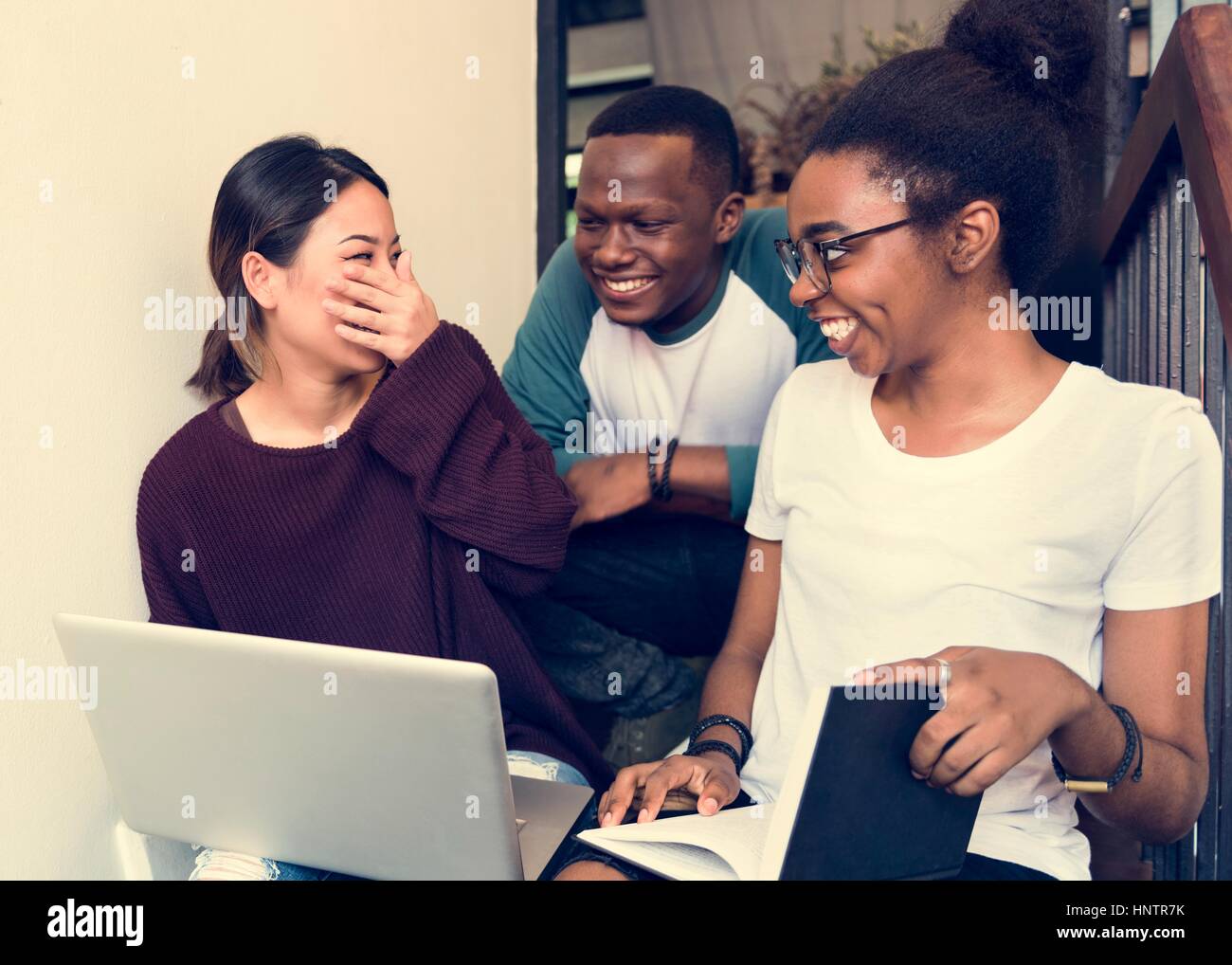 Friends People Group Teamwork Diversity Stock Photo - Alamy