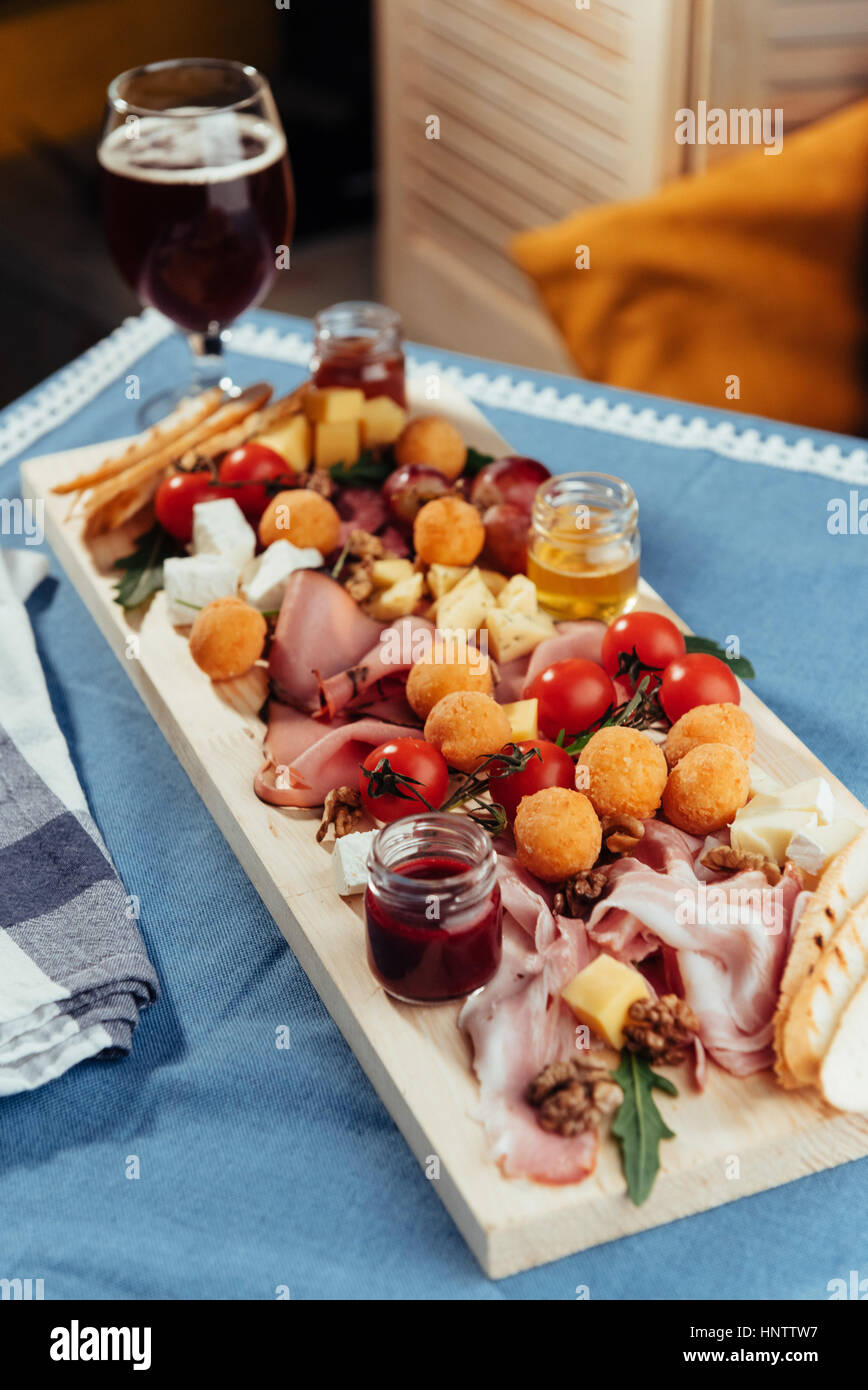 big group of meat, bread and vegetables Stock Photo - Alamy