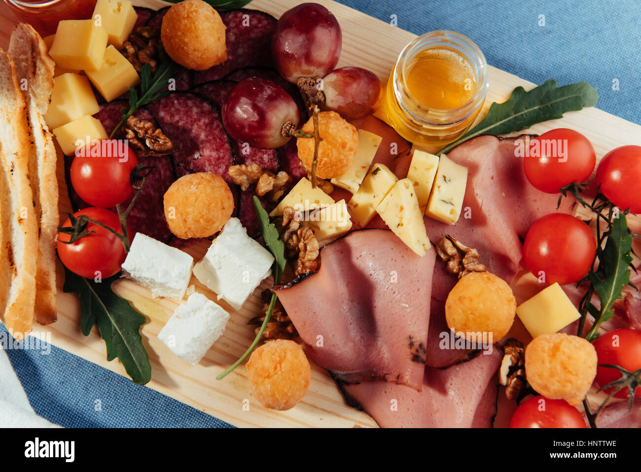 big group of meat, bread and vegetables Stock Photo - Alamy